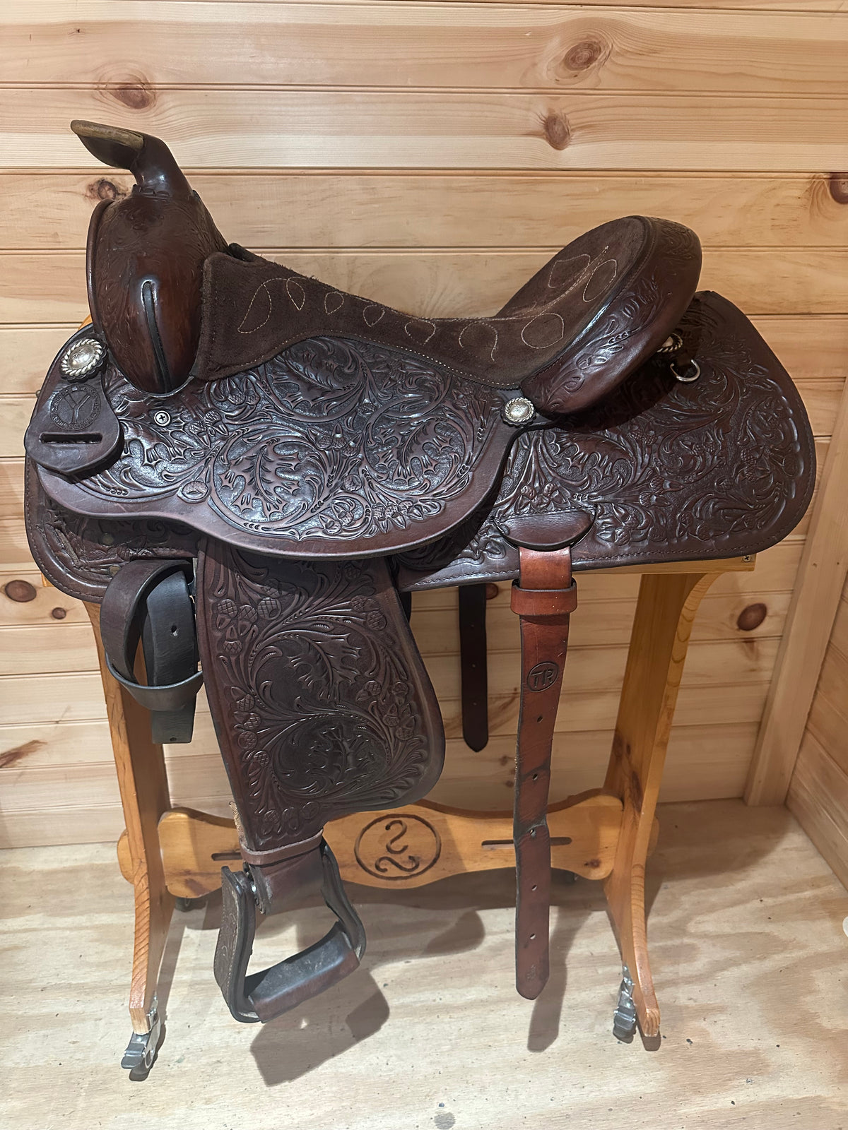 16” Circle Y Park & Trail Western Saddle Model 2106 – The Saddle Consignor