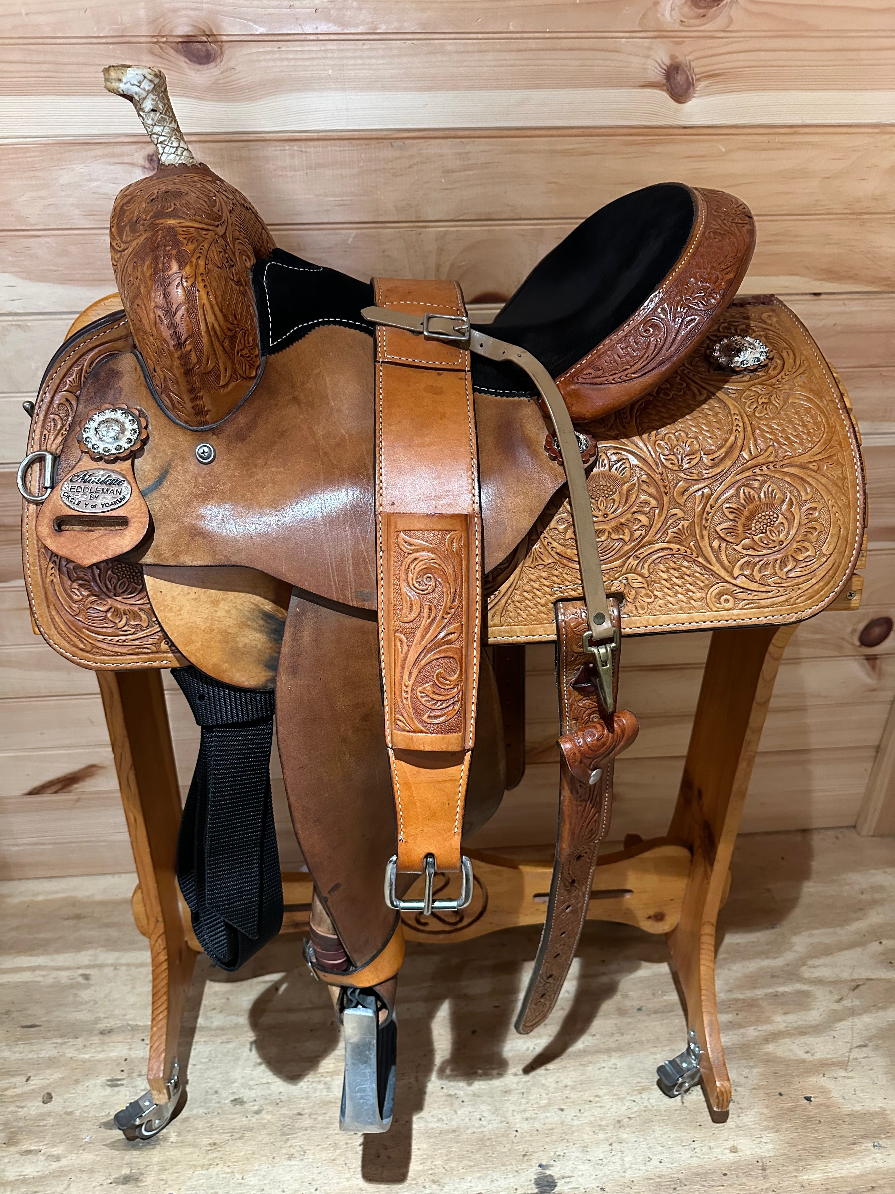 14.5” Circle Y Marlene Special EFFX Barrel Racing Western Saddle Model ...