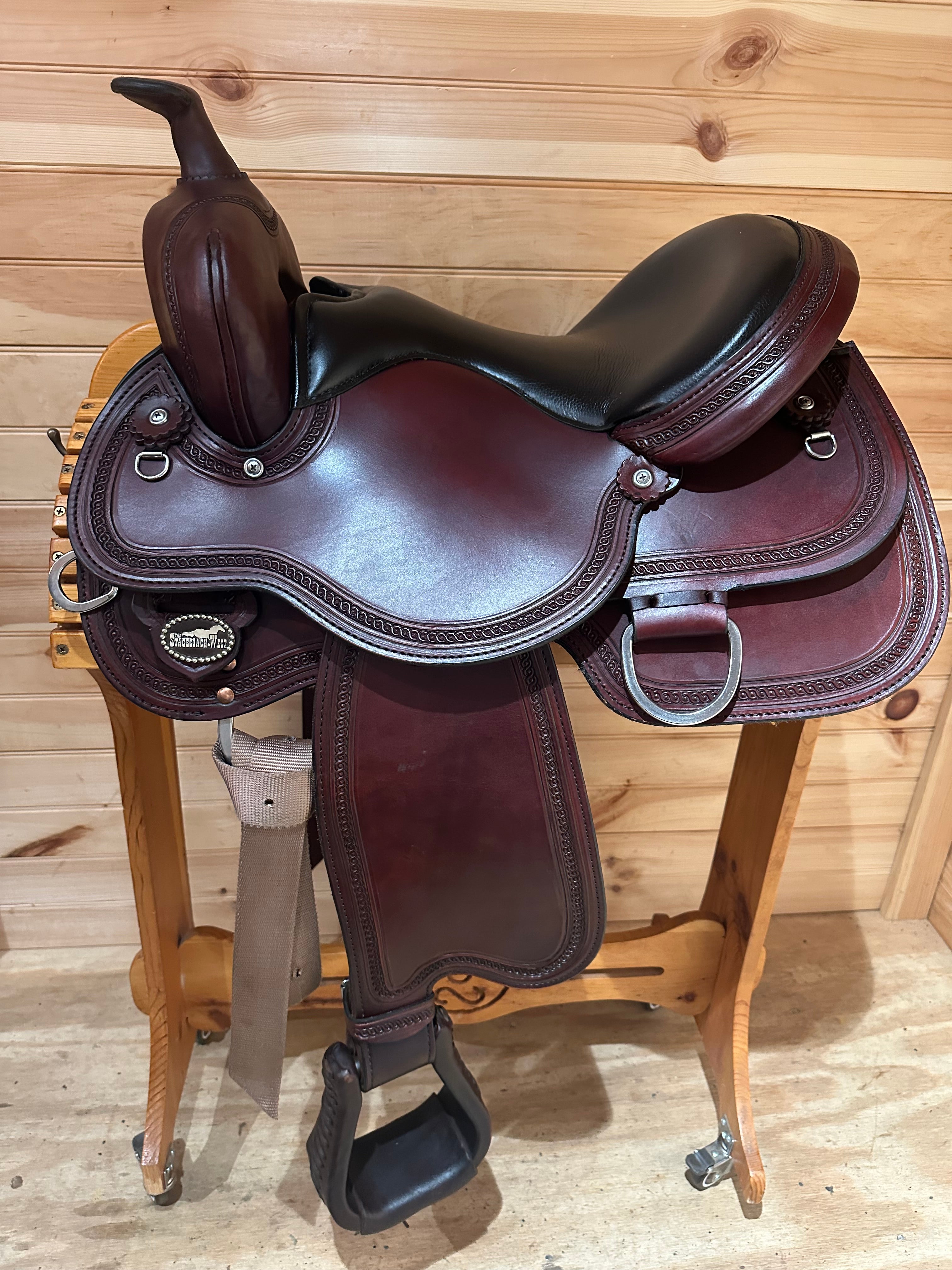 15” Stagecoach West Trail Classic Western Saddle By Circle Y Model 561 ...