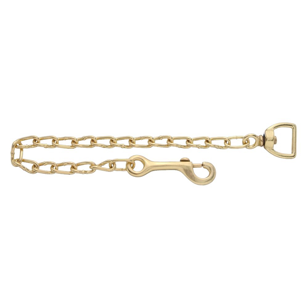 Brass-Plated 20" Lead Chain – The Saddle Consignor