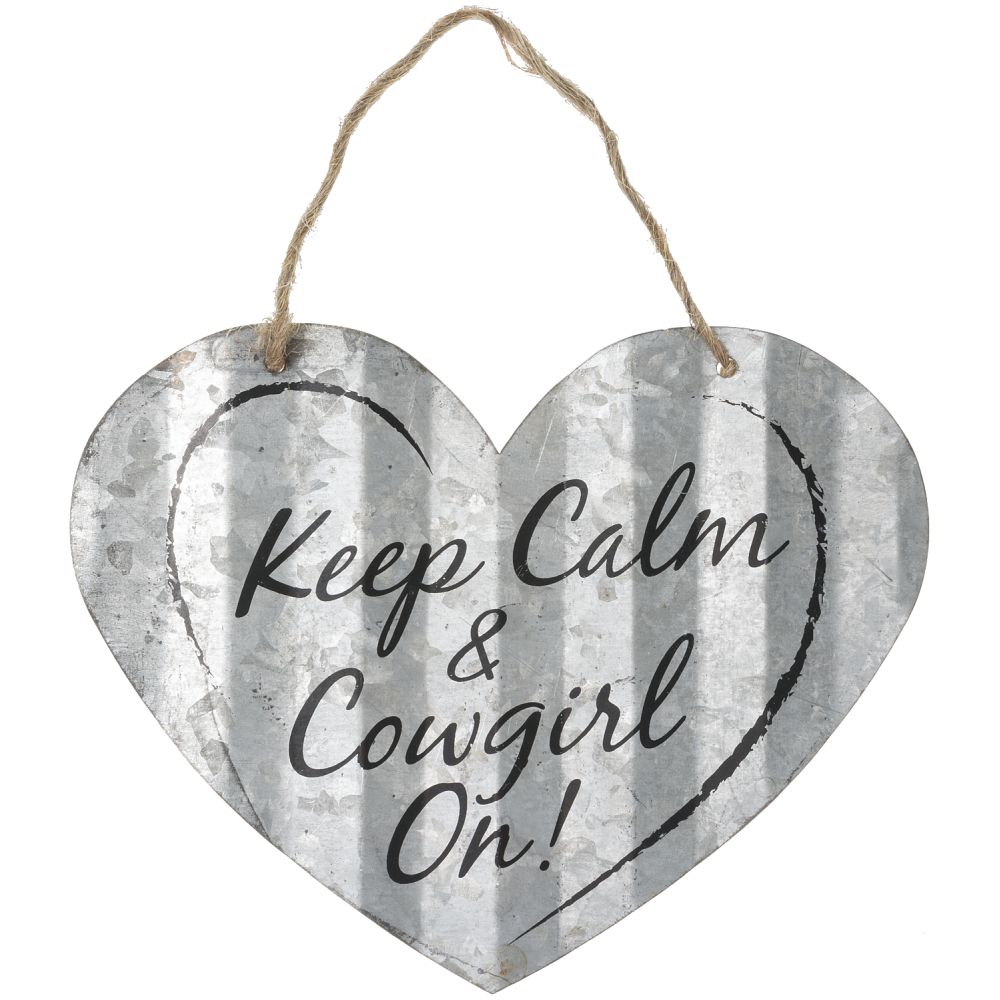 Corrugated Metal Heart Sign 5" – The Saddle Consignor