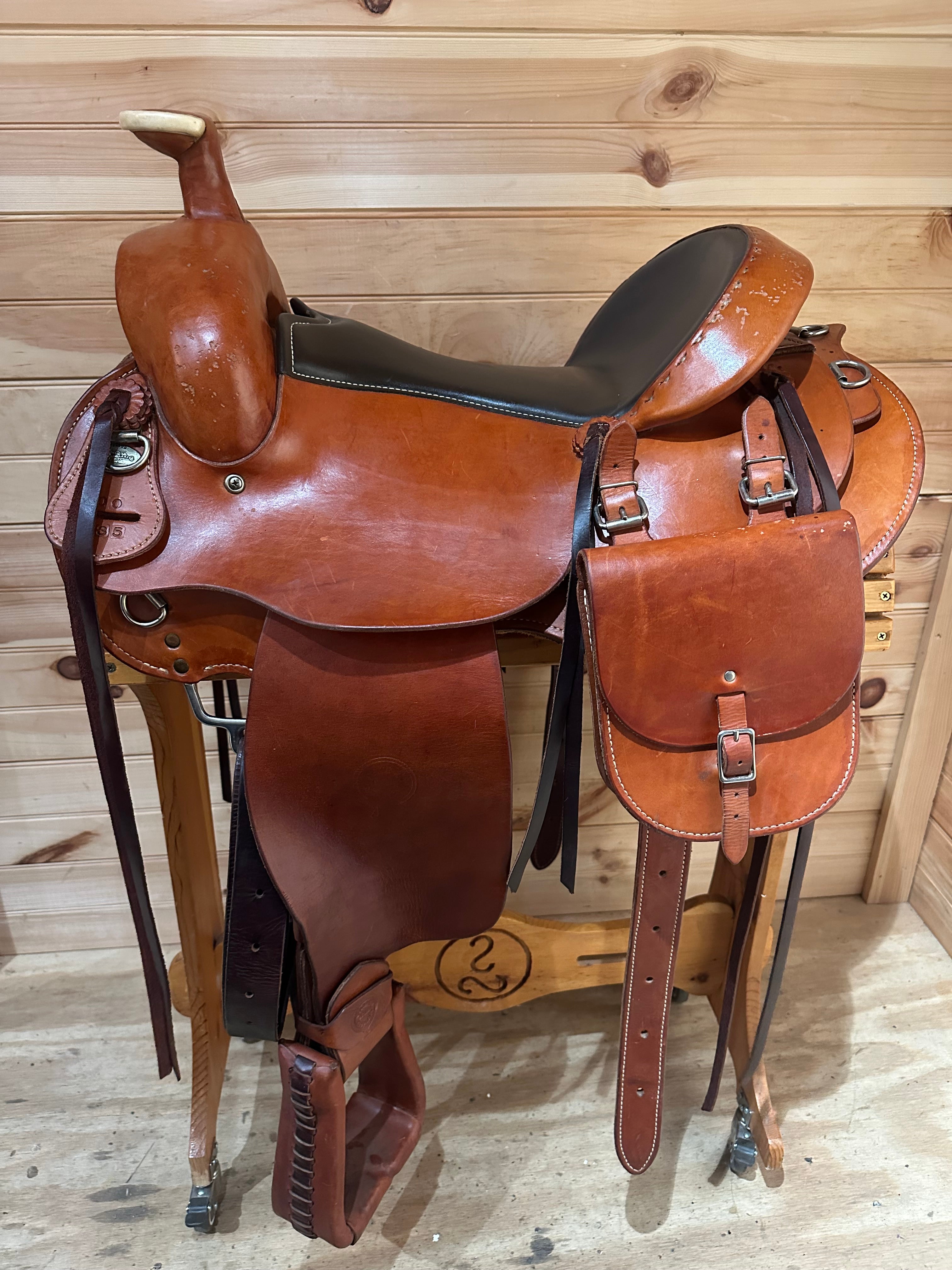 16” Colorado Saddlery “Top of the Rockies Trail” Western Saddle Model ...