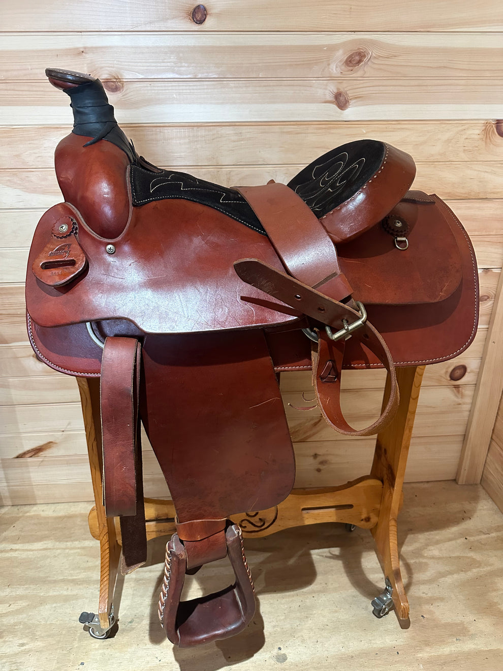 15.5” Simco Roper Western Saddle Model 3614 – The Saddle Consignor